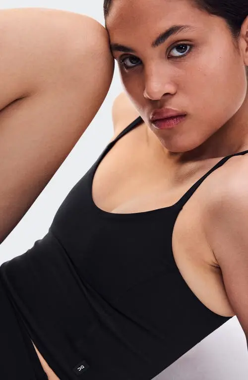 On Studio Cropped Tank - Black