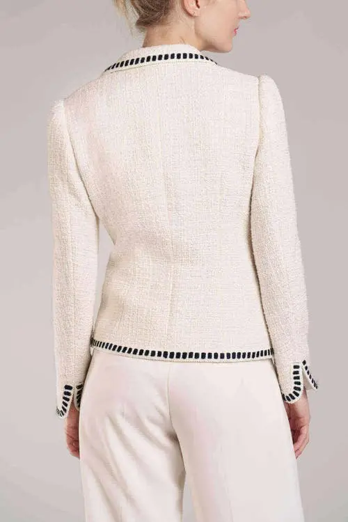 MAISON COMMON Blazer With Embroidery Patches