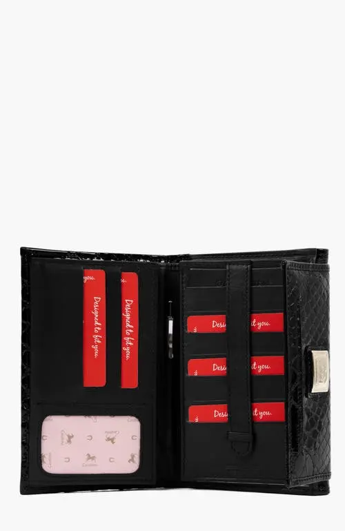 CAVALINHO Gallop Patent Leather Wallet 205