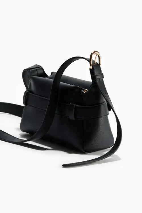 H&M Strap-detail Crossbody Bag With Buckle Accent