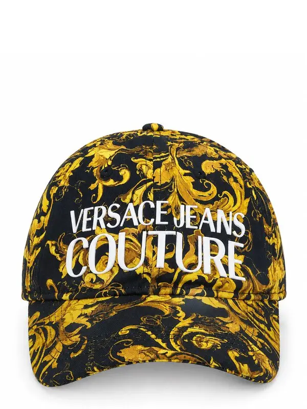 Versace Cappello Da Baseball Con Stampa Barocca