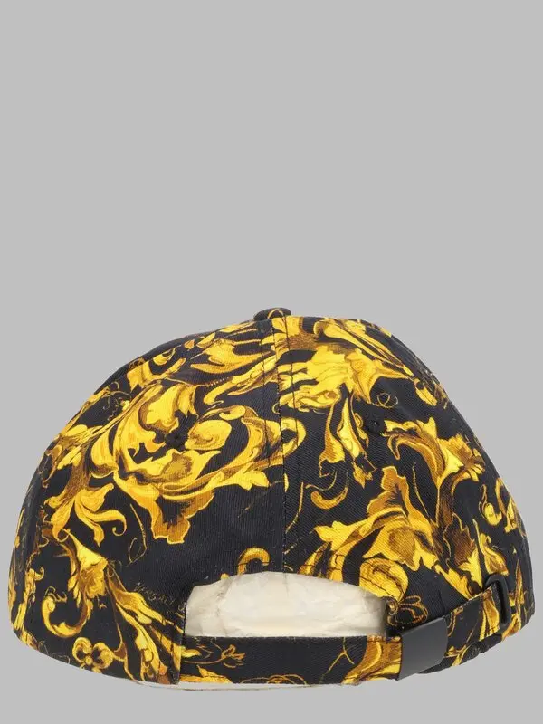 Versace Cappello Da Baseball Con Stampa Barocca