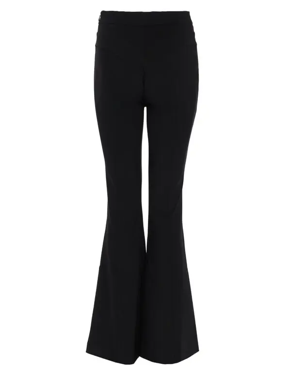 Versace Flared Viscose Trousers
