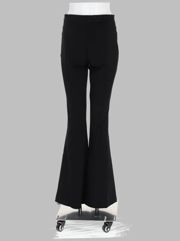 Versace Flared Viscose Trousers