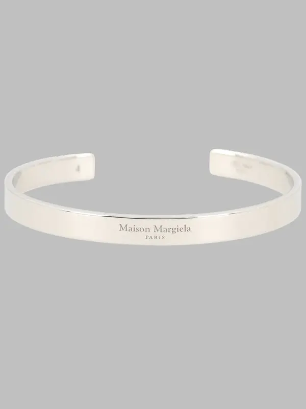 MAISON MARGIELA Plat" Logo Cuff Bracelet
