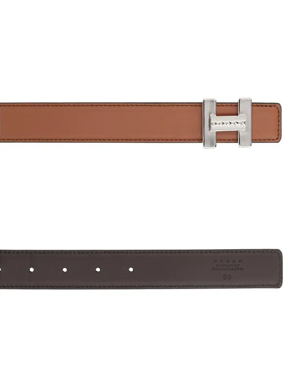 Hogan Belt With H Buckle
