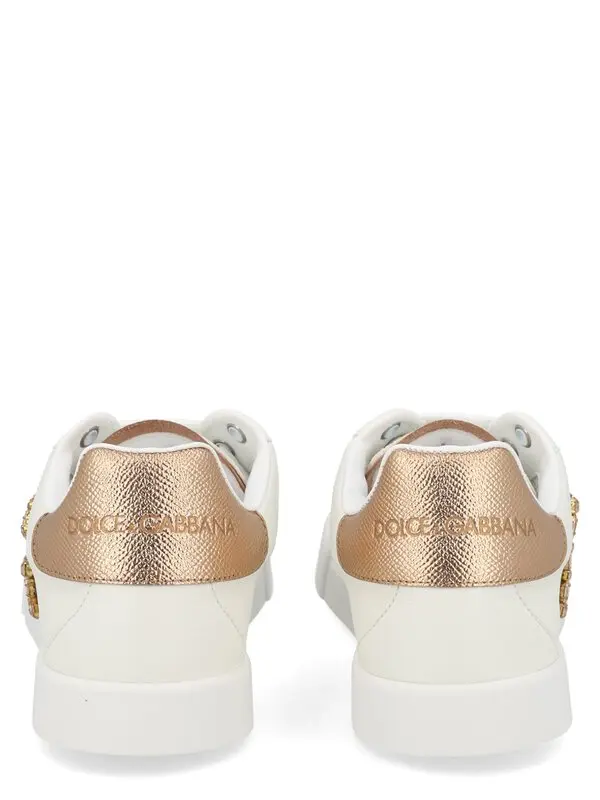 Dolce & Gabbana Embellished Logo Sneakers