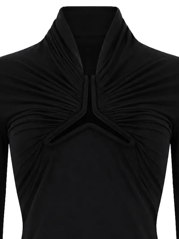 Rick Owens Alannah" Long Sleeve Top - Black