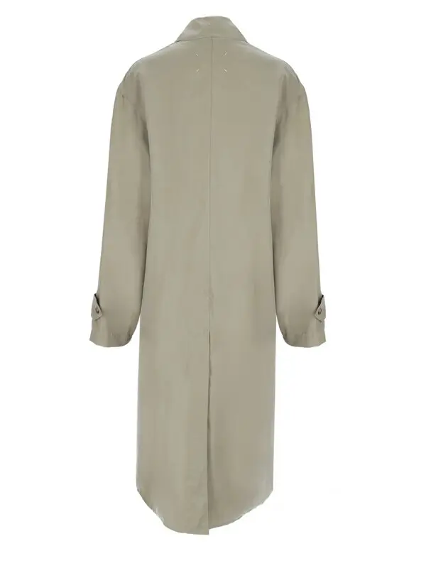 MAISON MARGIELA Single Breasted Trench Coat