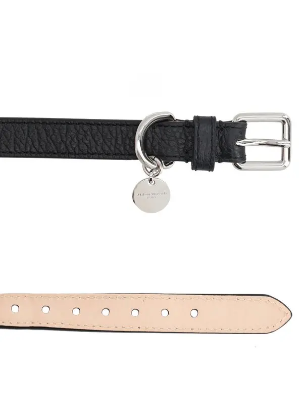 MAISON MARGIELA Leather Charm Collar
