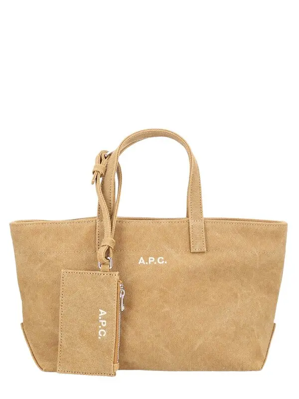 A.p.c. Le Drummer Toile" Small Bag - Brown