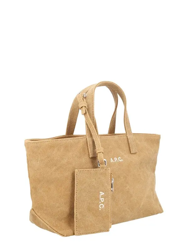 A.p.c. Le Drummer Toile" Small Bag - Brown