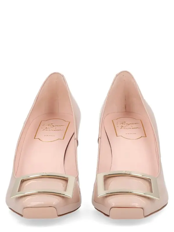 ROGER VIVIER Trompette Patent Leather Pumps