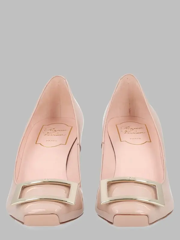 ROGER VIVIER Trompette Patent Leather Pumps