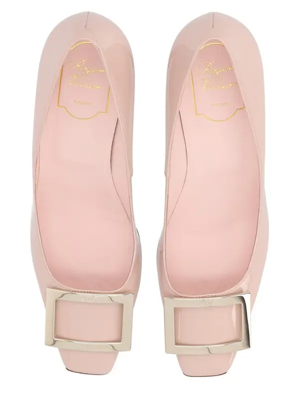 ROGER VIVIER Trompette Patent Leather Pumps