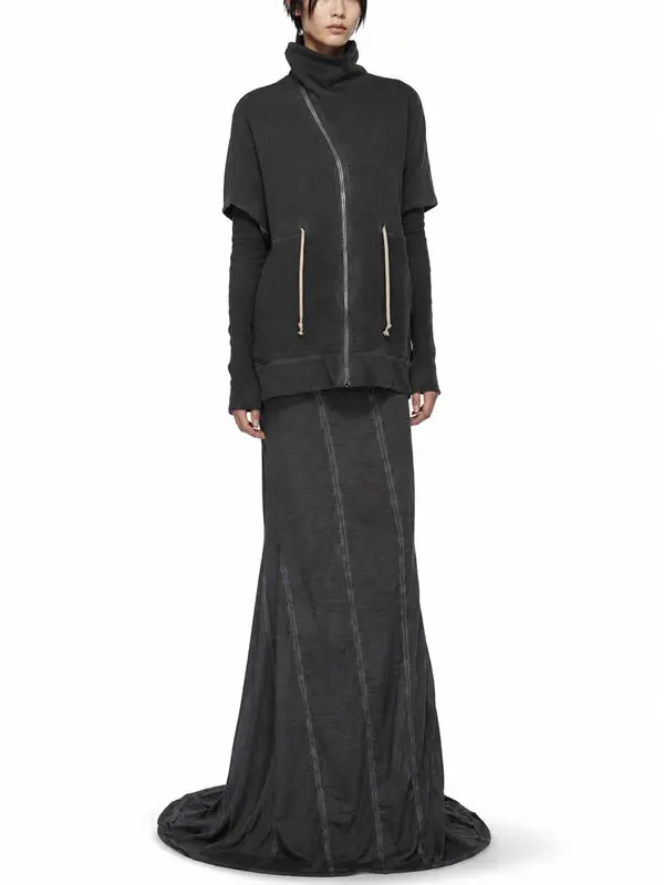 Rick Owens Mountain" Jacket With Asymmetrical Zip