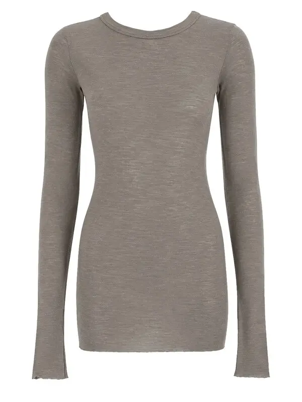 Rick Owens Long Sleeve T-shirt - Dove