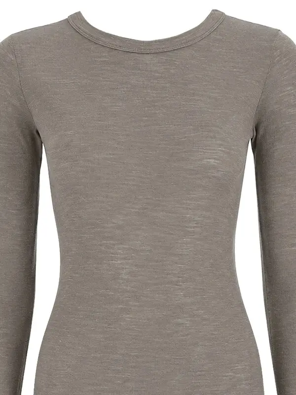 Rick Owens Long Sleeve T-shirt - Dove