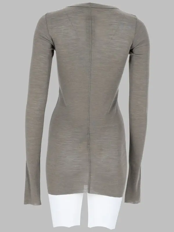 Rick Owens Long Sleeve T-shirt - Dove