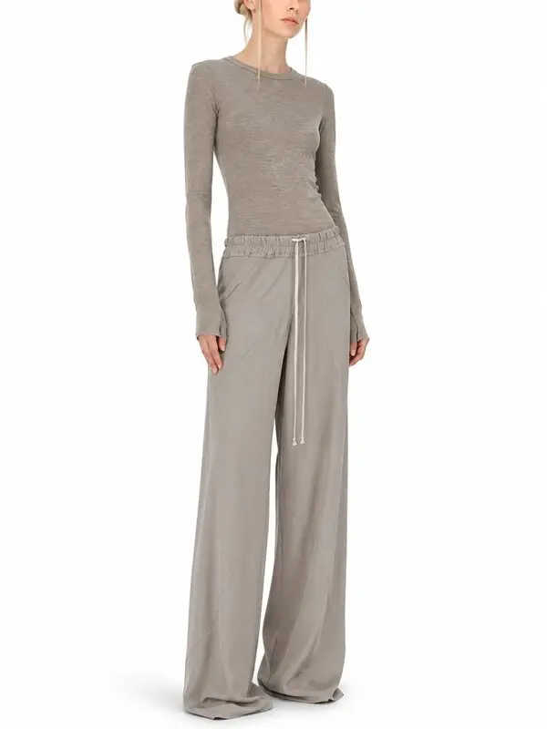 Rick Owens Long Sleeve T-shirt - Dove