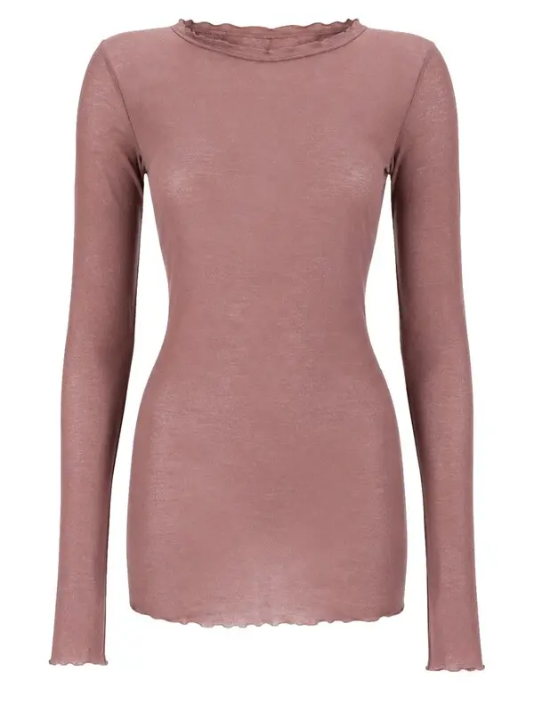 Rick Owens Long Sleeve T-shirt - Pink