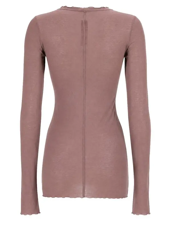 Rick Owens Long Sleeve T-shirt - Pink