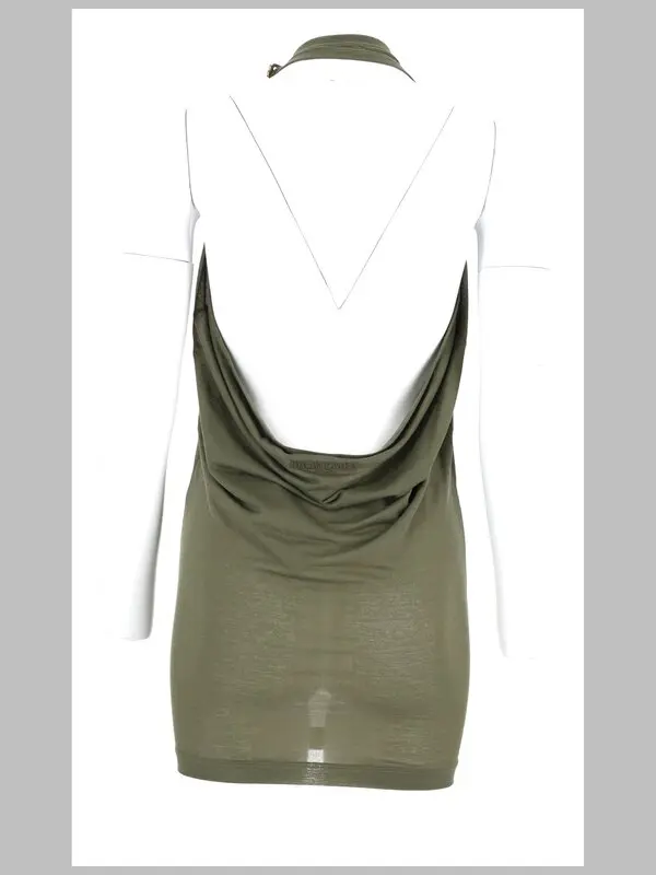 Balenciaga Halter Neck Draped Top
