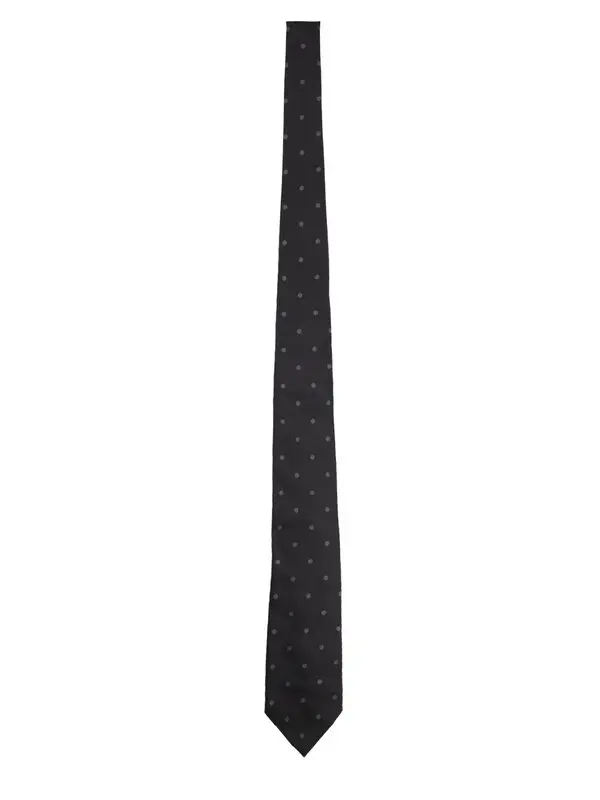 TOM FORD Silk Jacquard Tie - Black
