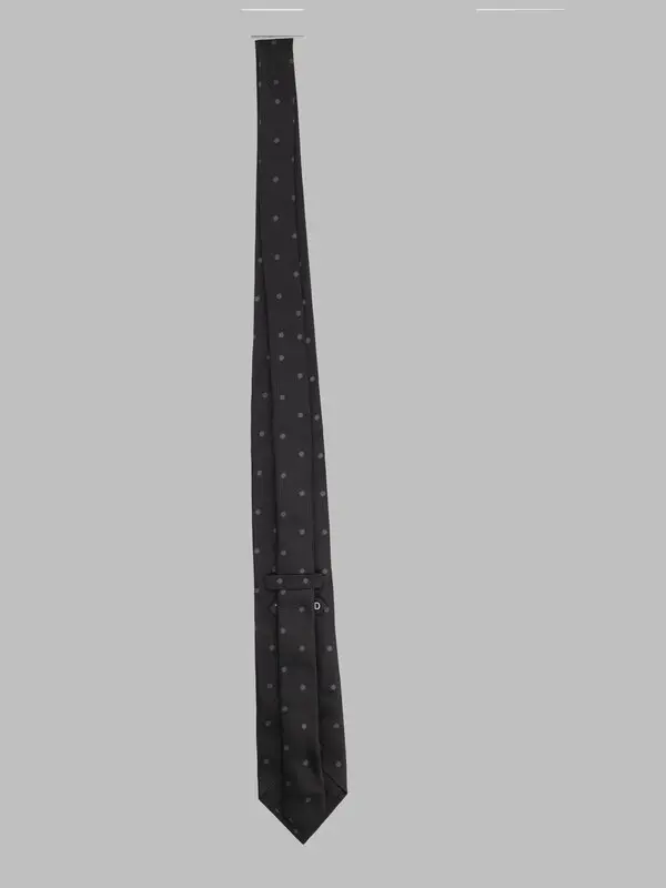 TOM FORD Silk Jacquard Tie - Black