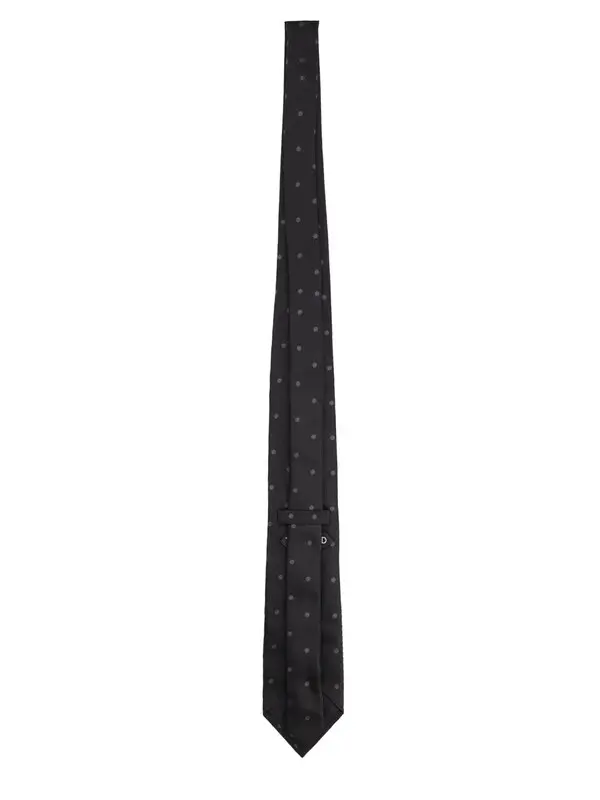 TOM FORD Silk Jacquard Tie - Black