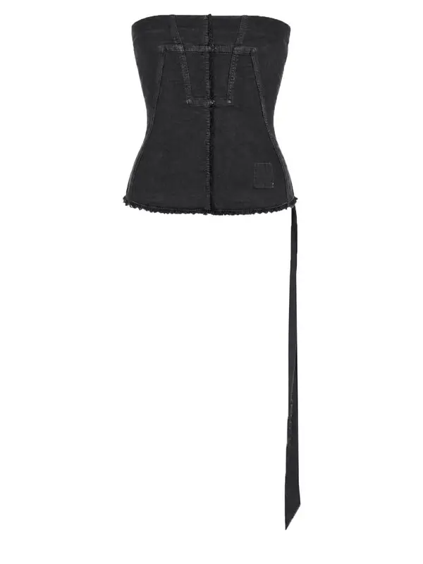 Rick Owens Splintered Bustier Top