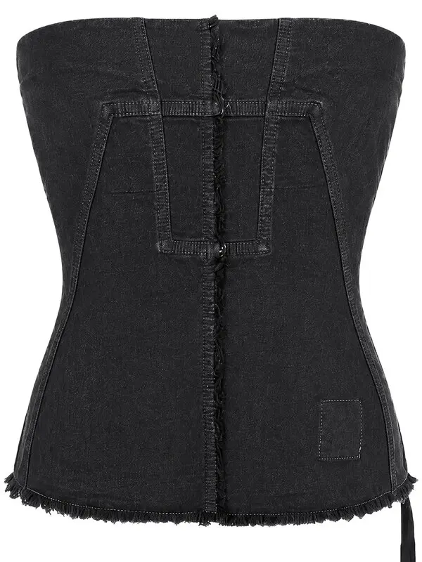 Rick Owens Splintered Bustier Top