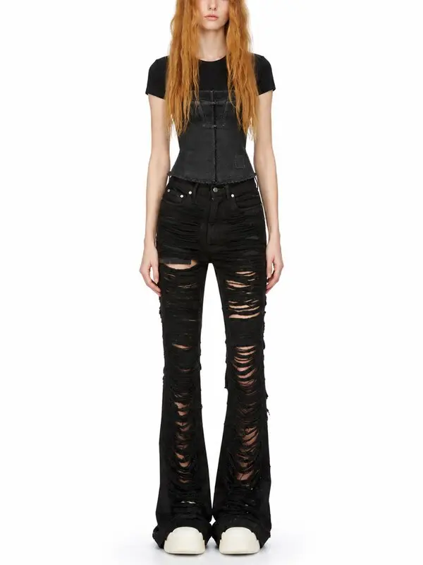 Rick Owens Splintered Bustier Top
