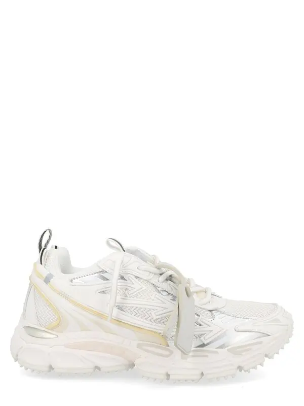 Off-White Be Right Back" Lace-up Sneakers - White