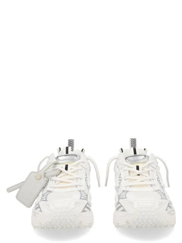 Off-White Be Right Back" Lace-up Sneakers - White