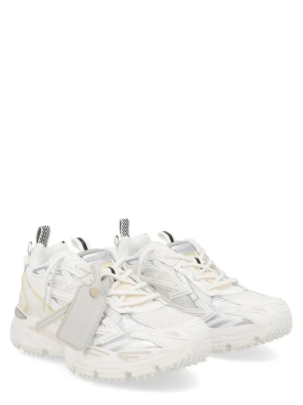 Off-White Be Right Back" Lace-up Sneakers - White