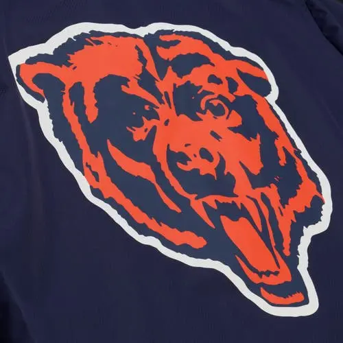 Mitchell & Ness Chicago Bears Coaches Full-snap Hooded Windbreaker Jacket