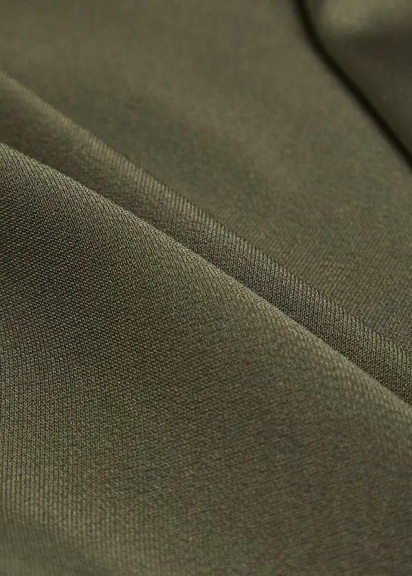 Simkhai Cape Satin-crepe Midi Dress