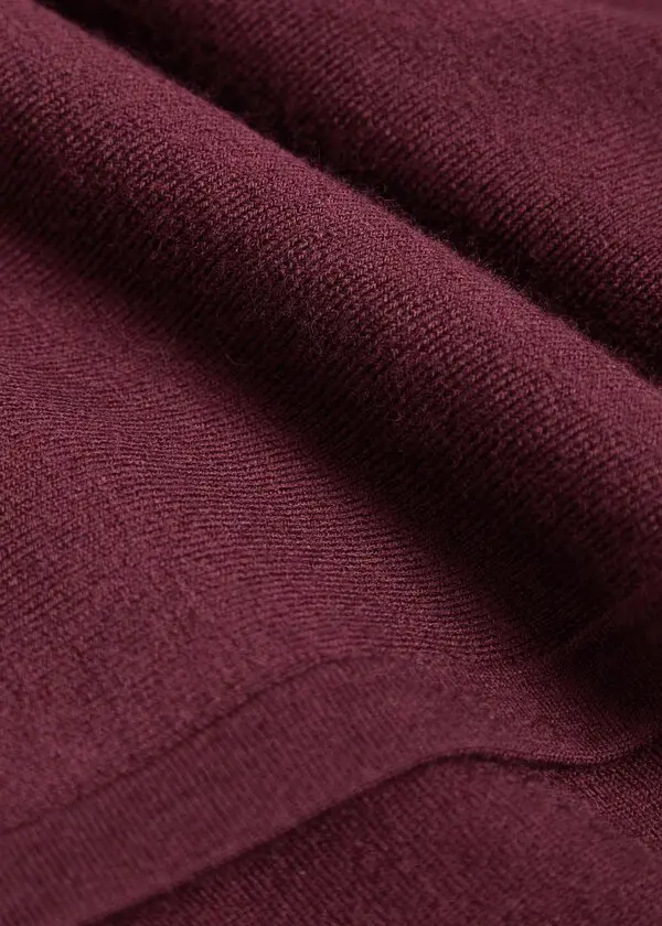 Simkhai Vinna Layered Wool Polo Top