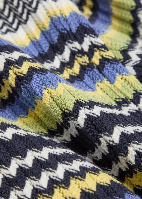 Simkhai Farrah Chevron Knit Trousers