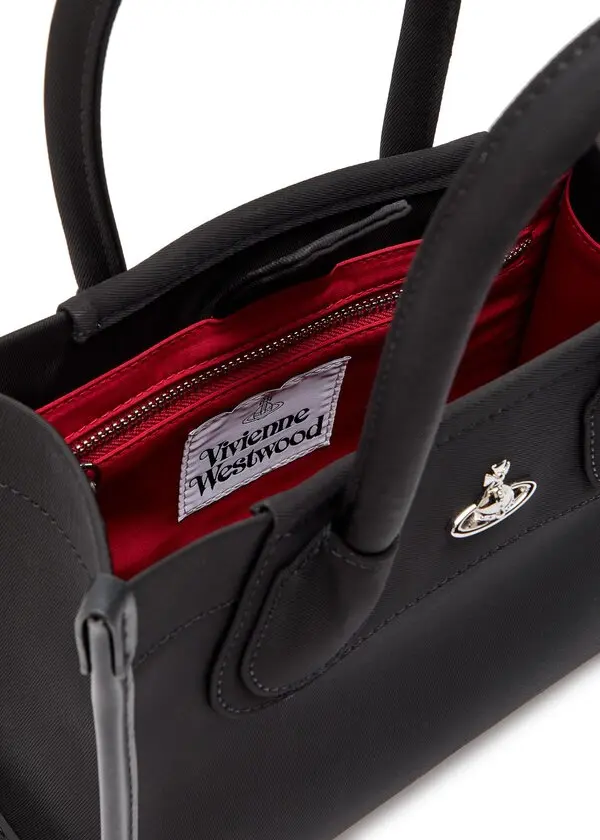 VIVIENNE WESTWOOD Troy Small Twill Tote Bag