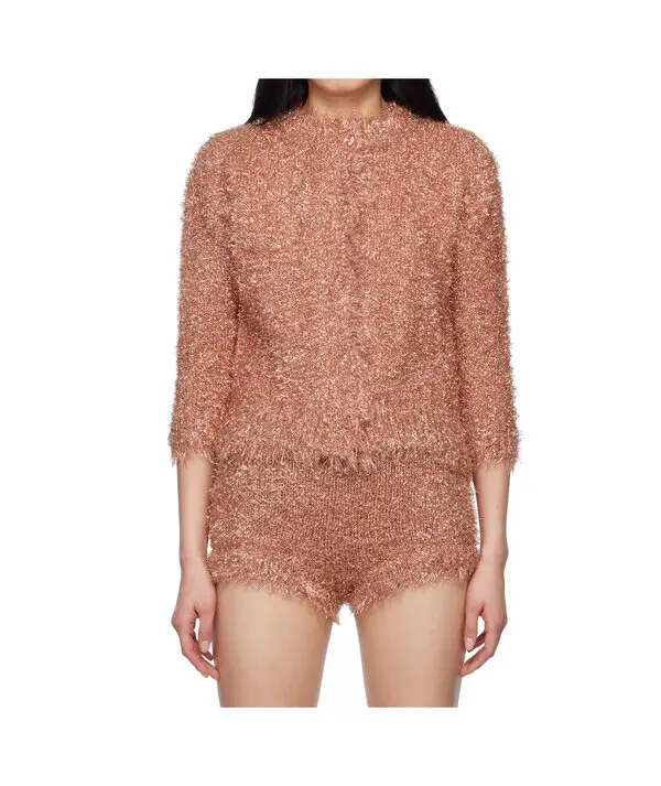 Simone Rocha Tinsel Knit Cardigan