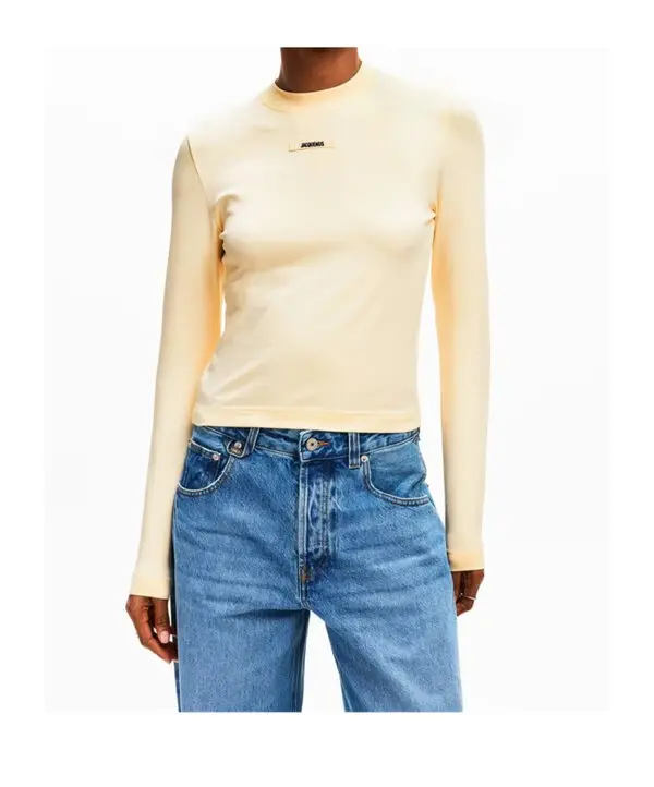 Jacquemus Long Sleeve Jacquard T-shirt