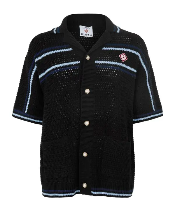 Casablanca Casa Crochet Shirt Sn62
