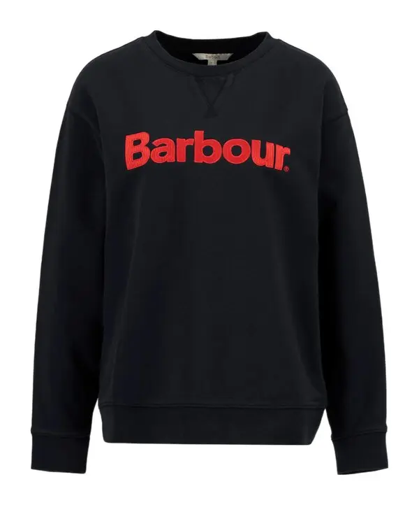 Barbour Logo Crewneck Sweatshirt - Black