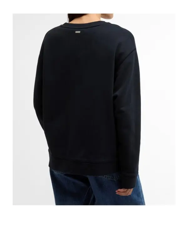 Barbour Logo Crewneck Sweatshirt - Black
