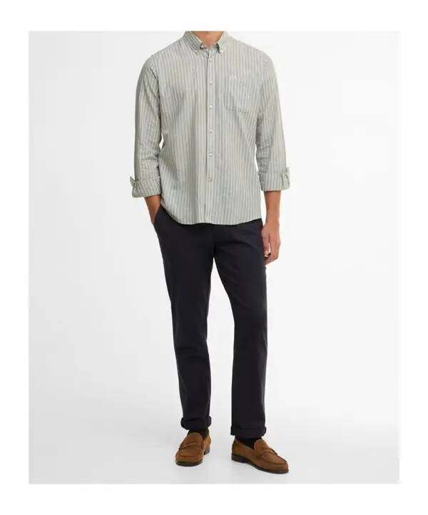 Barbour Nelson Striped Long-sleeved Tailored Shirt