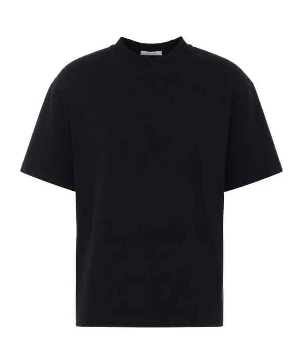 THE ROW Madoc Short-sleeve Crew-neck T-shirt - Black