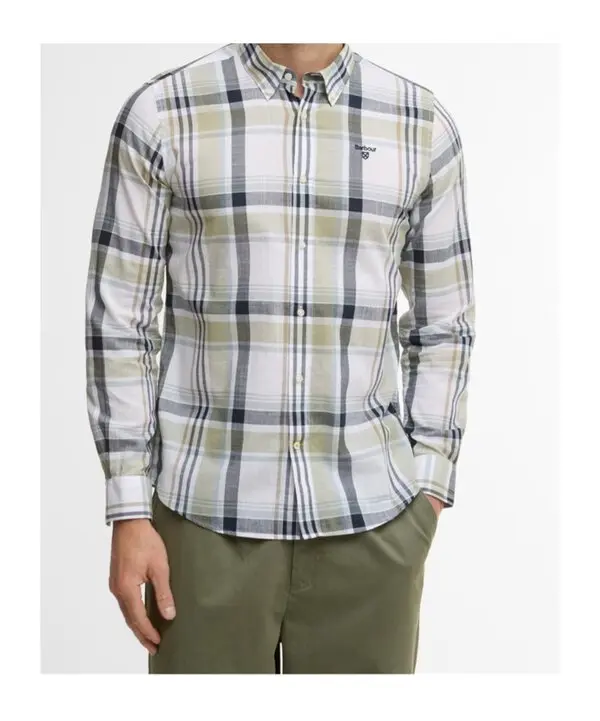 Barbour Logo Plaid Shirt