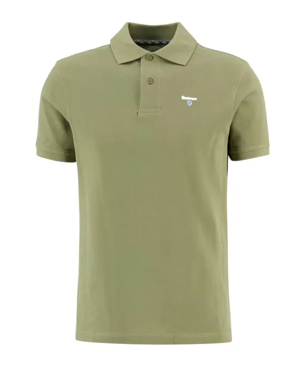Barbour Logo Embroidered Polo Shirt